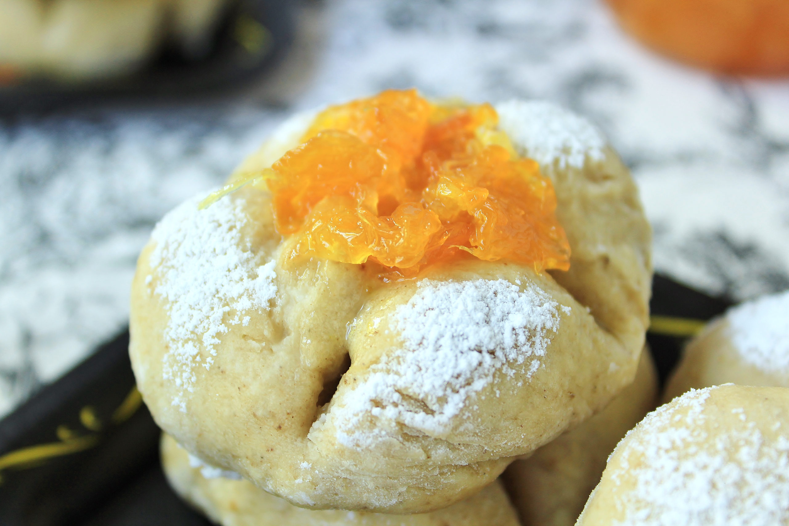 Old-Fashioned Wigg Buns with Orange Marmalade - Alison's Wonderland Recipes