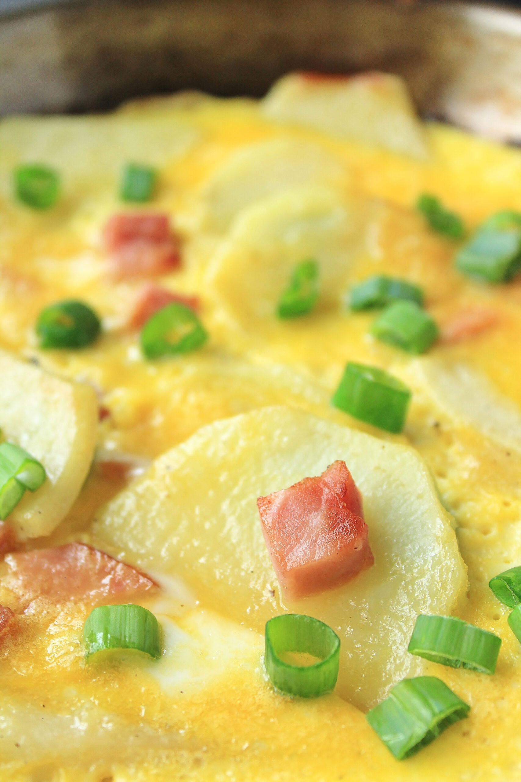Bauernfrühstück: German Ham and Potato Omelet - Alison's Wonderland Recipes