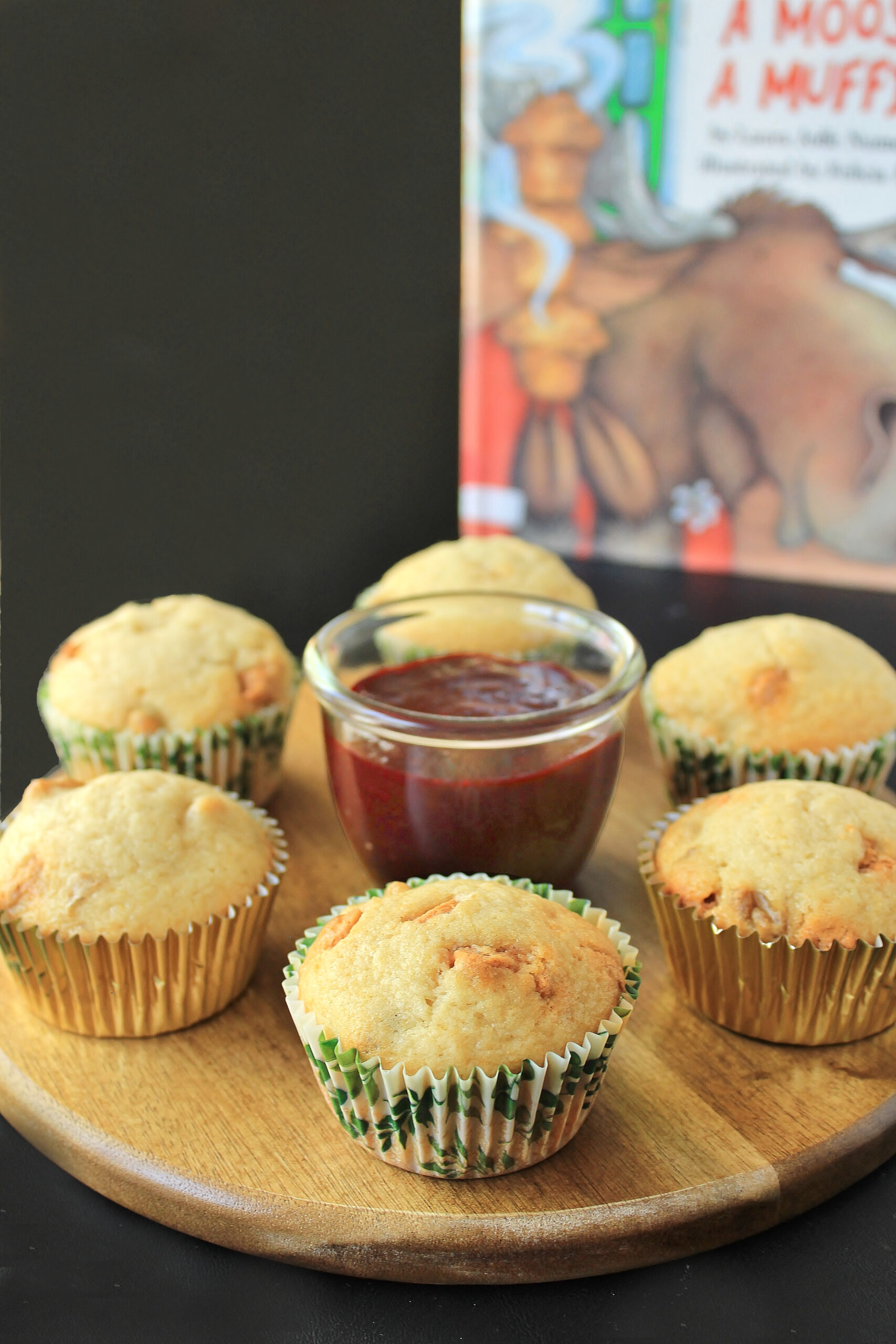 Maple Walnut Butterscotch Muffins with Seedless Blackberry Jam - Alison ...