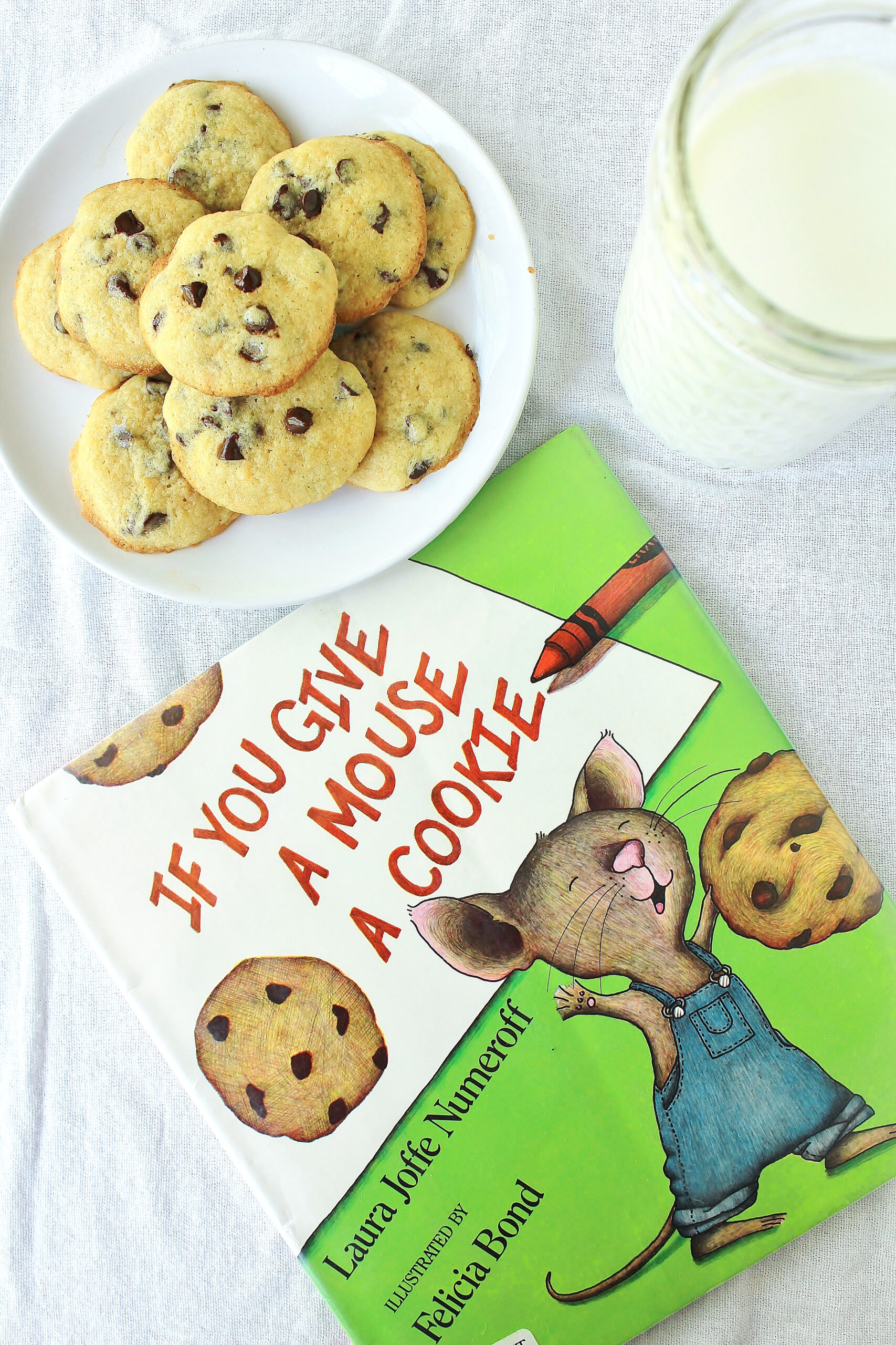 Mouse's Mini Chocolate Chip Cookies - Alison's Wonderland Recipes