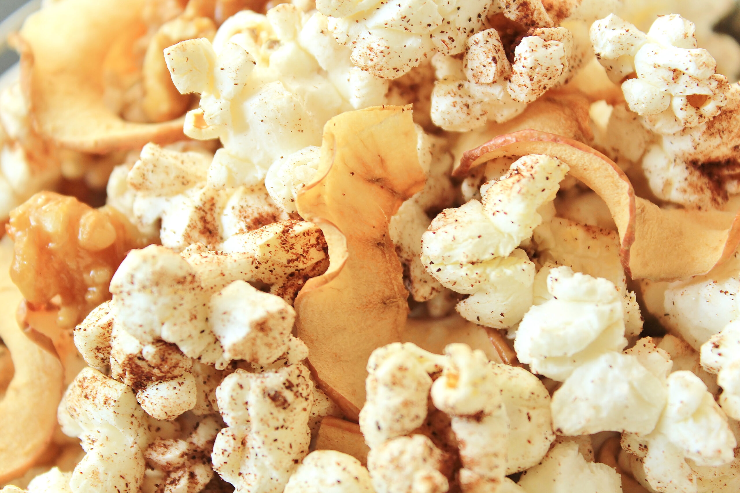 Autumn Popcorn: Apple Pie Popcorn with Maple Candied Walnuts - Alison's ...